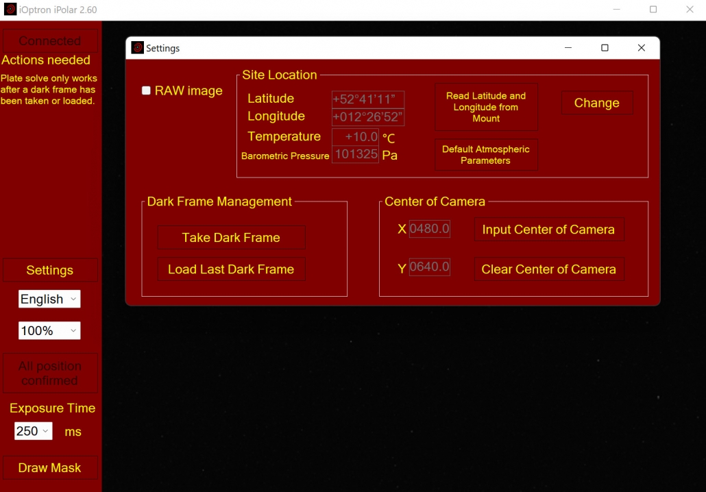 iOptron iPolar - Was taugt der elektronische Polsucher? | Nacht-Lichter